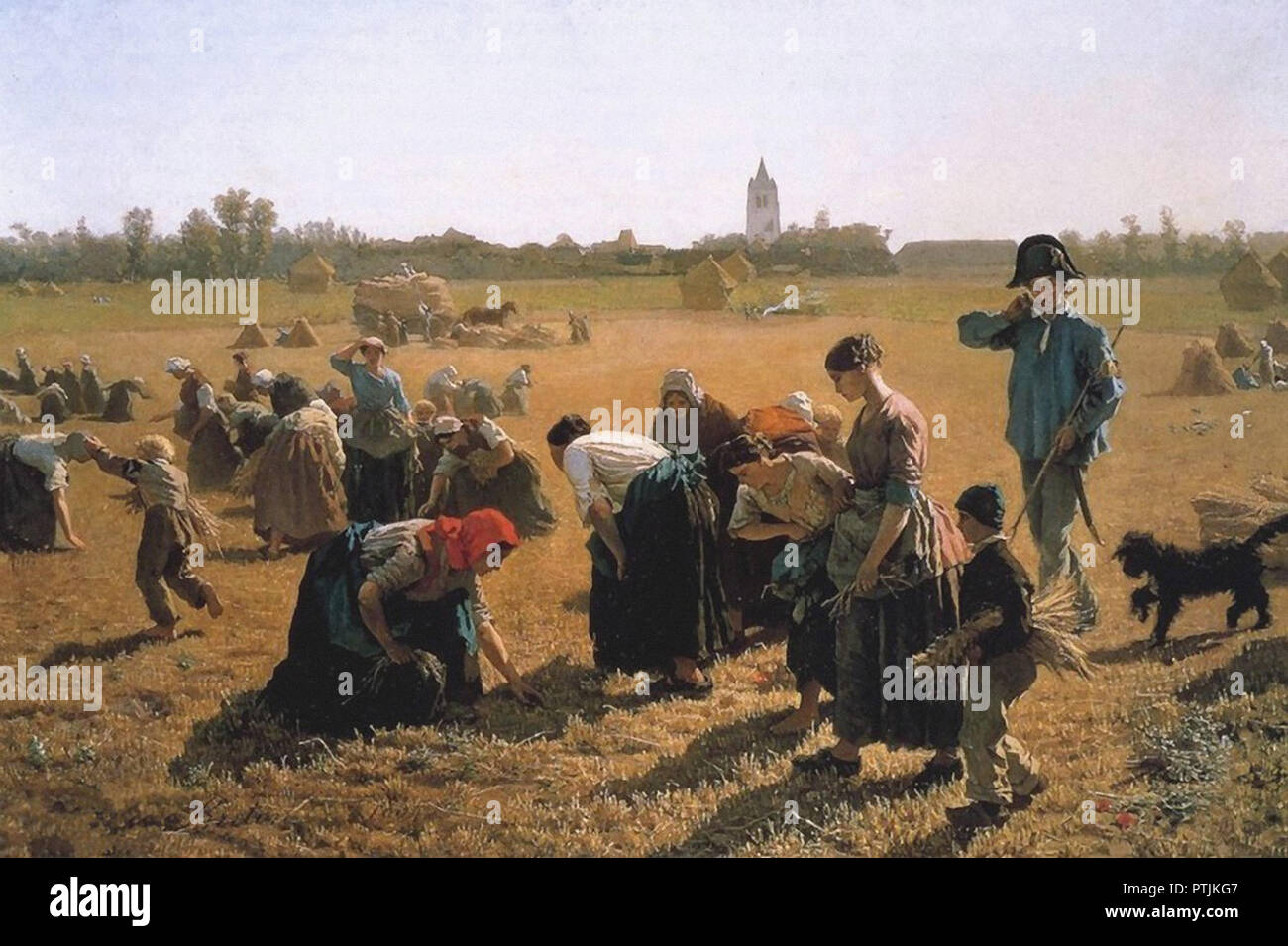 Jules breton the gleaners hi-res stock photography and images - Alamy