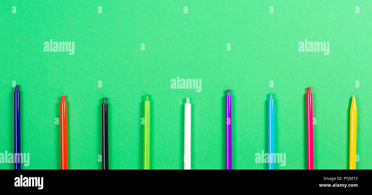 Set different colored office hi-res stock photography and images - Alamy