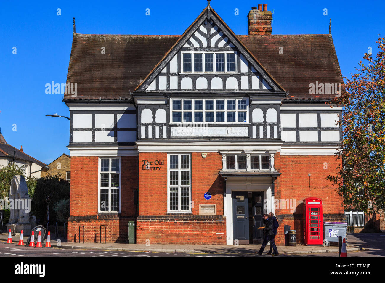 The old library, Hertford town centre shopping and attractions, the ...