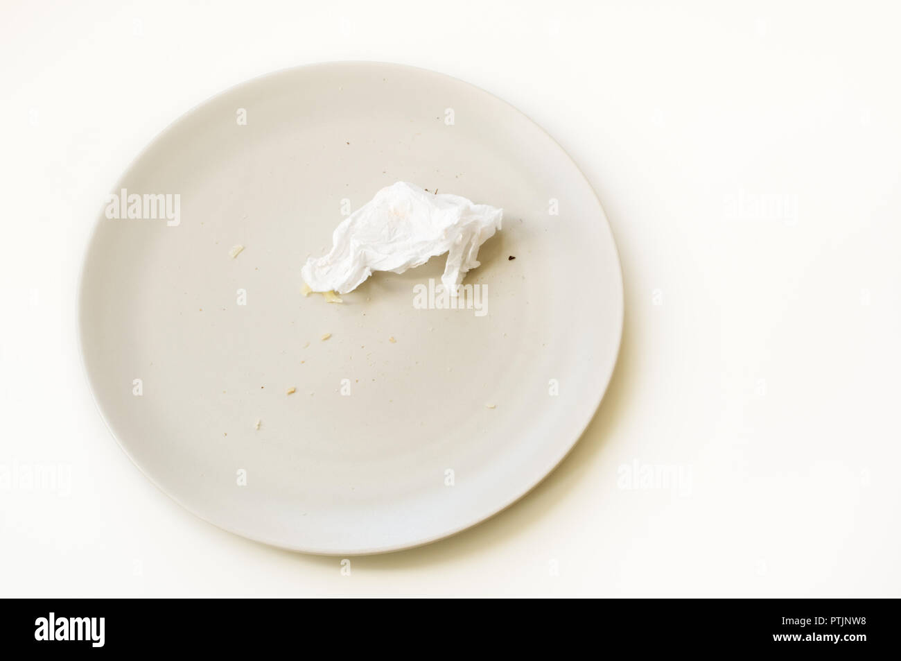 White plate napkin kitchen hi-res stock photography and images - Alamy
