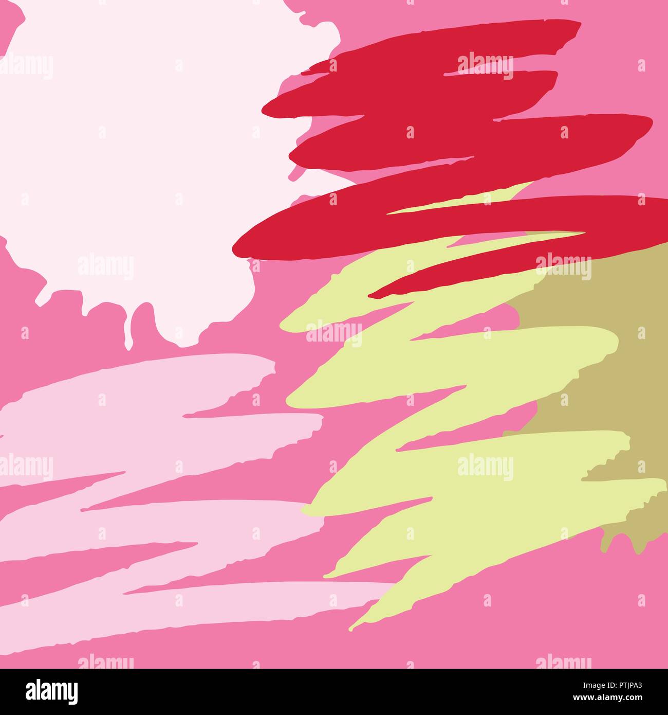 Vector illustration. Background of multi-colored blots of ink Stock ...