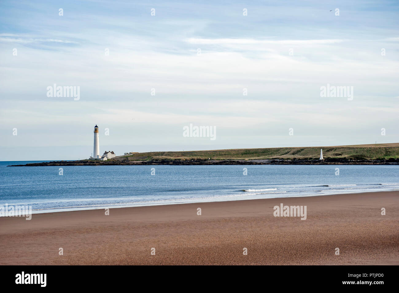 Ferryden lighthouse hi-res stock photography and images - Alamy
