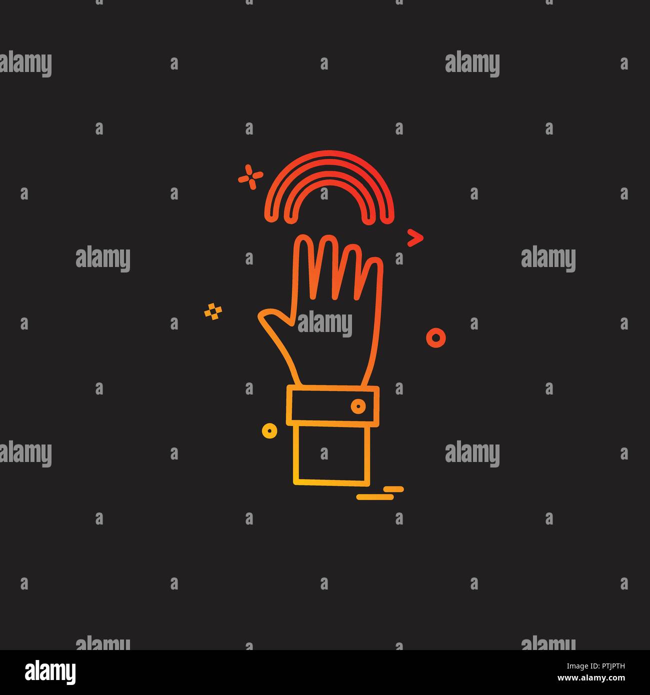 Hands icon design vector Stock Vector Image & Art - Alamy