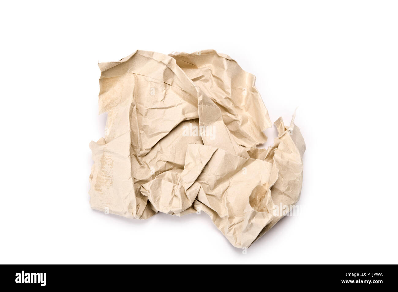 Crumpled paper hi-res stock photography and images - Alamy