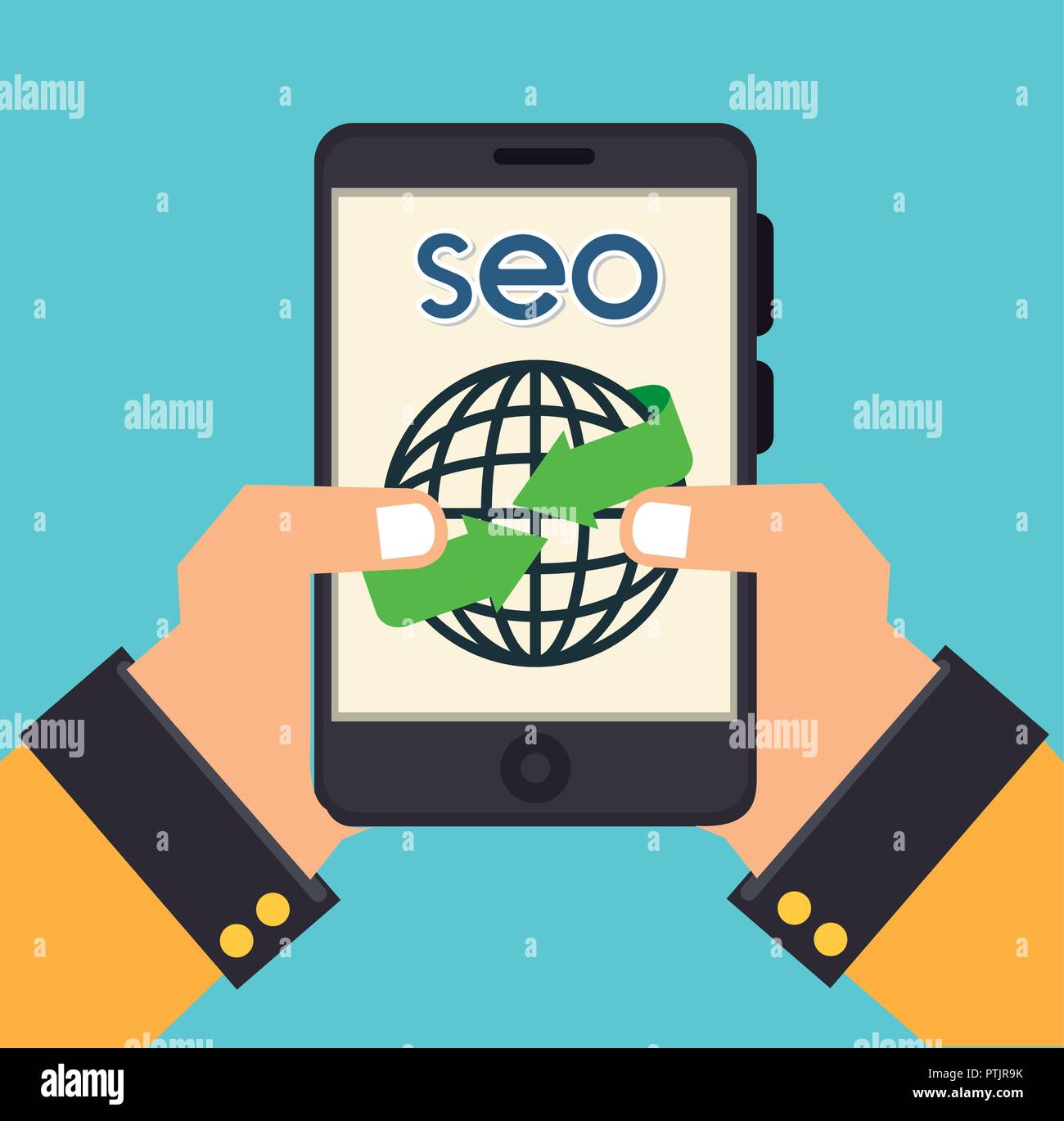 SEO design icom vector ilstration Stock Vector Image & Art - Alamy