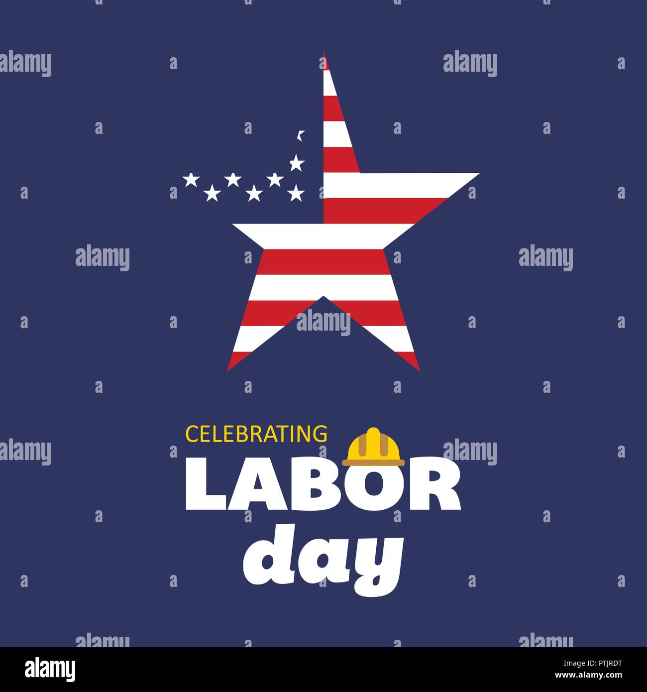 Happy Labour day design with creative background vector Stock Vector ...
