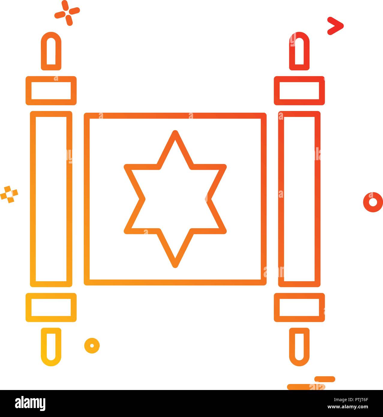 Jewish icon design vector Stock Vector Image & Art - Alamy