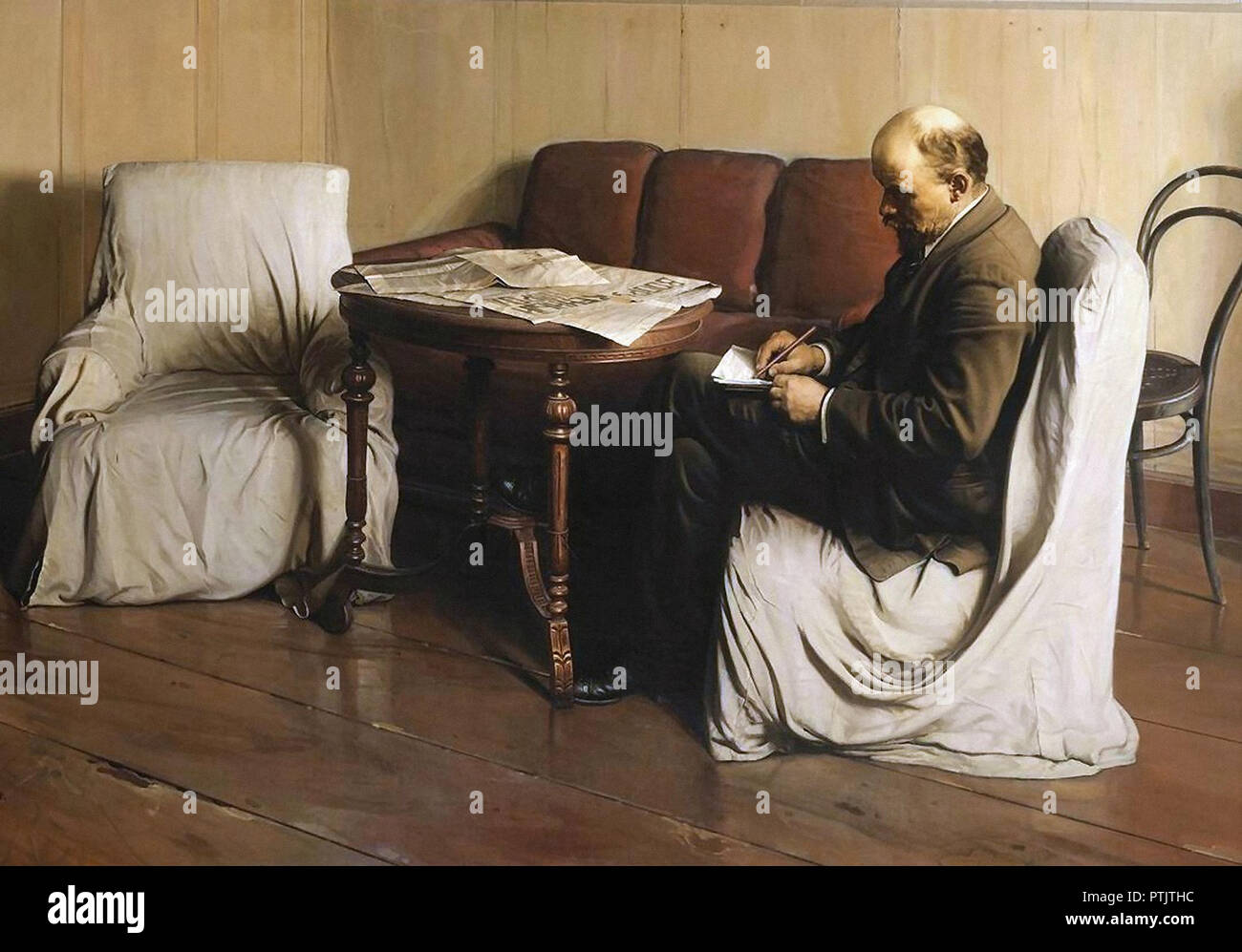 Painting lenin brodsky hi-res stock photography and images - Alamy