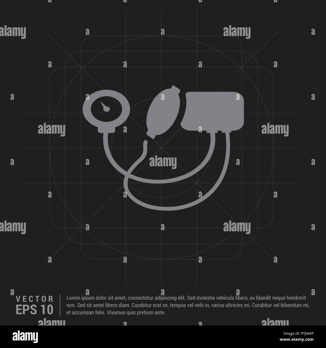 Contour medical mechanical tonometer icon Stock Vector Image & Art - Alamy
