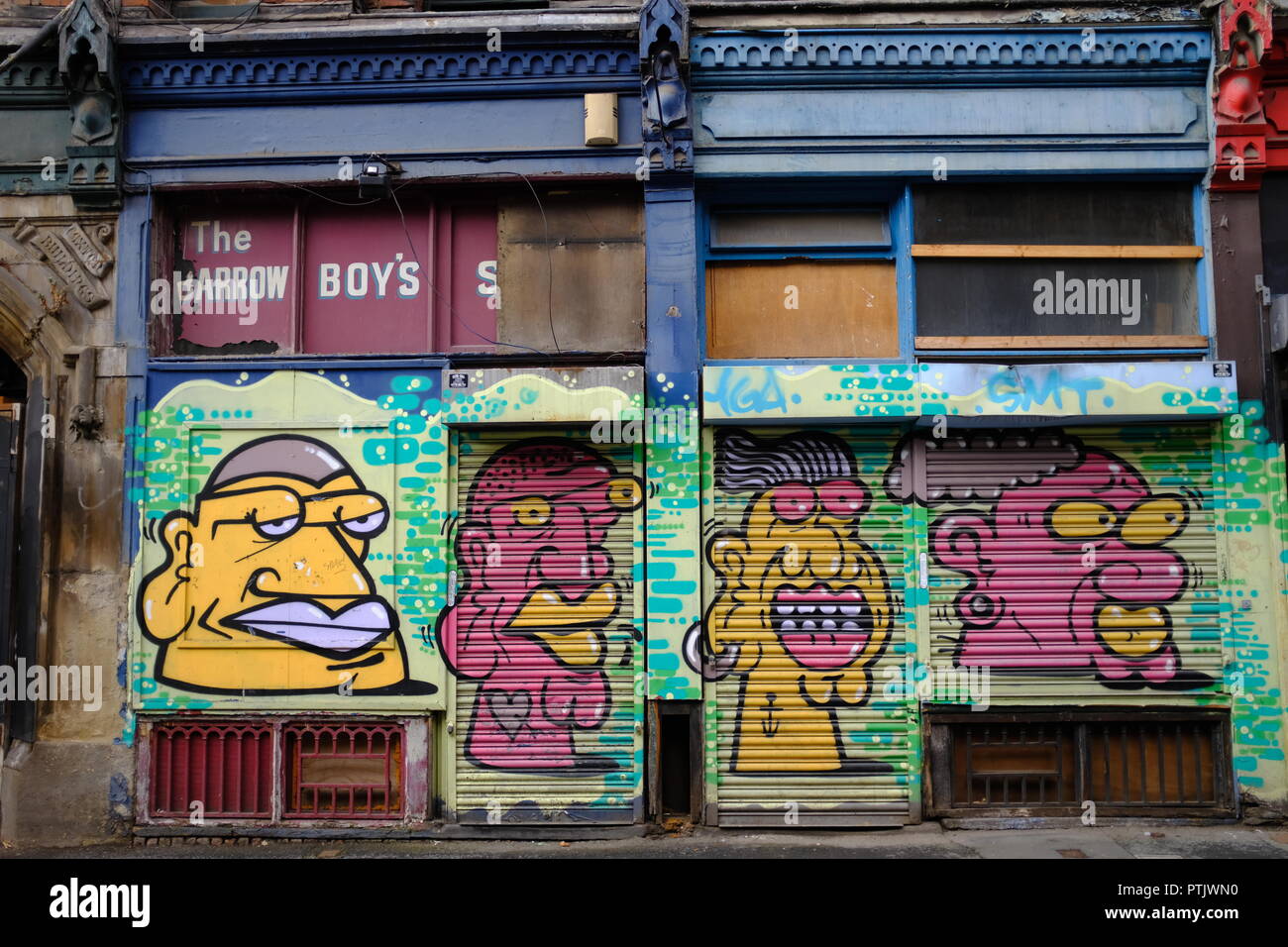 Doodles in the street Stock Photo - Alamy