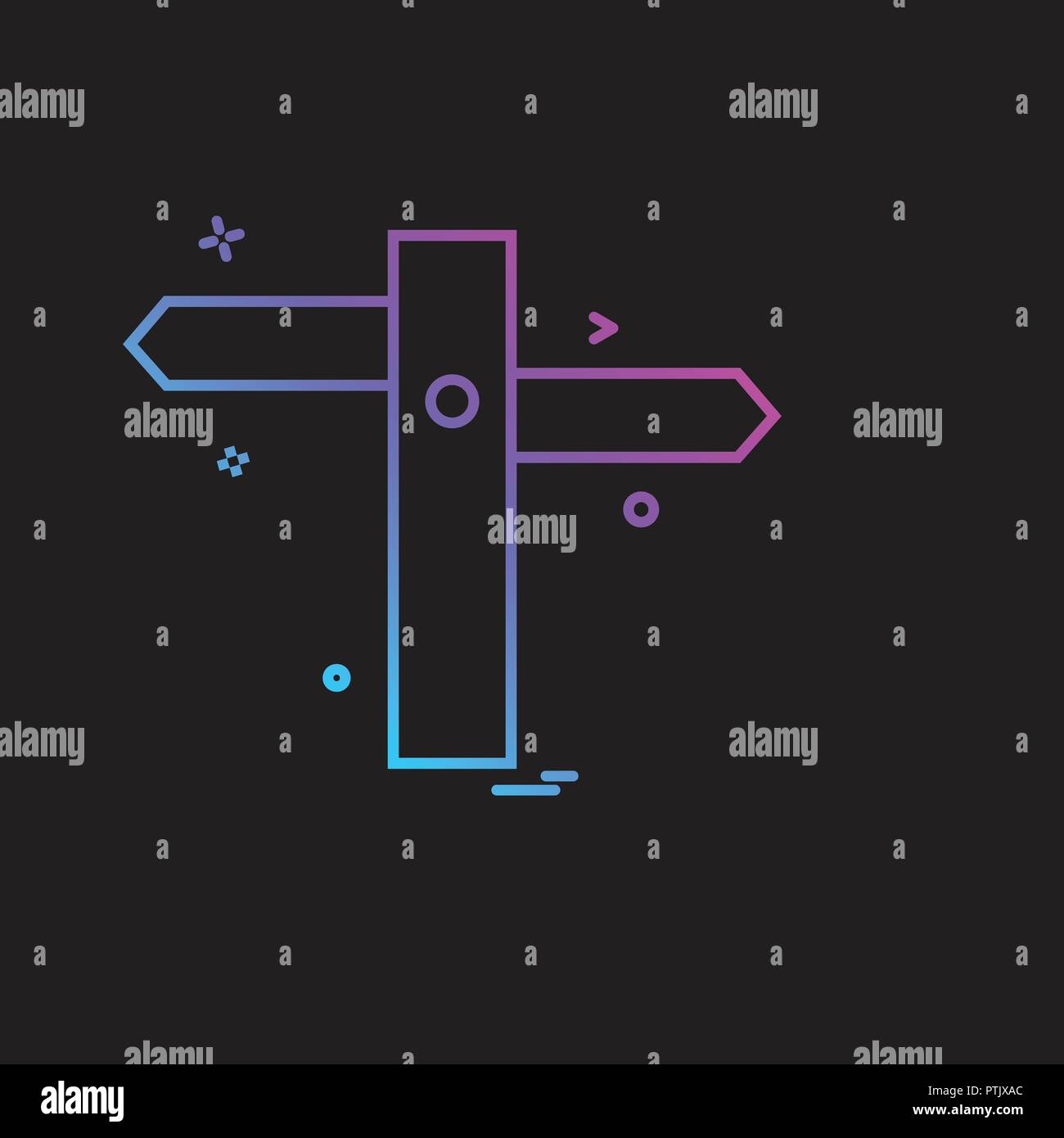 Traffic signs board icon design vector Stock Vector Image & Art - Alamy