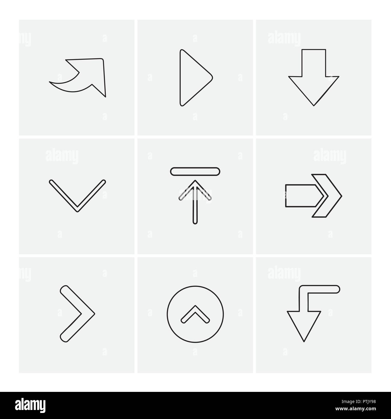 upload , download , arrows , directions , left , right , pointer ...