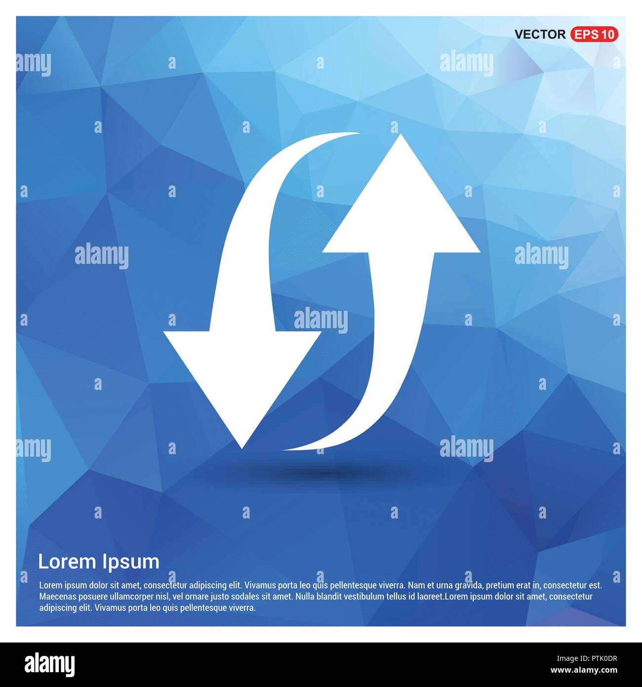 2 side arrow Icon Stock Vector Image & Art - Alamy