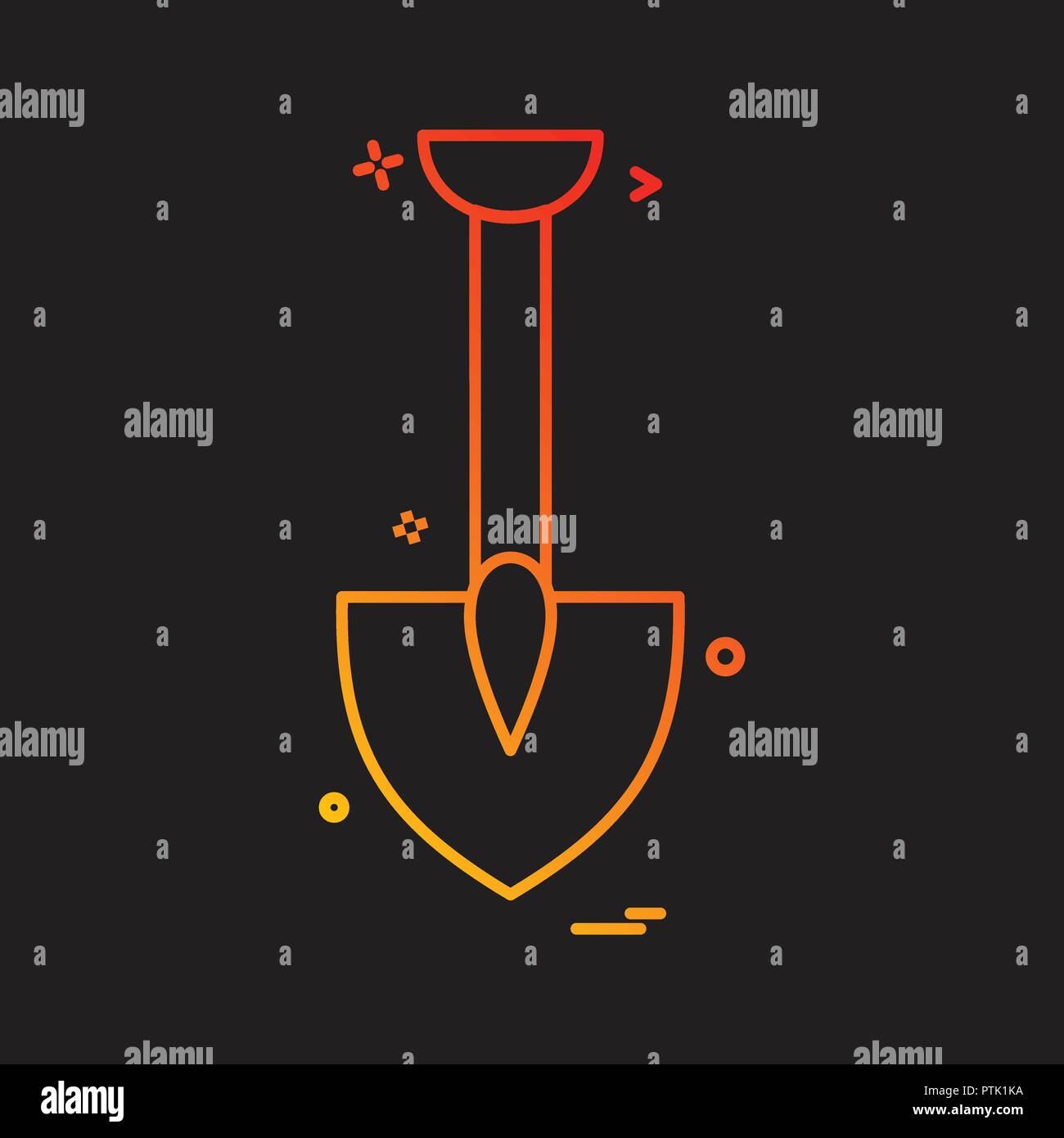 spade icon vector design Stock Vector Image & Art - Alamy