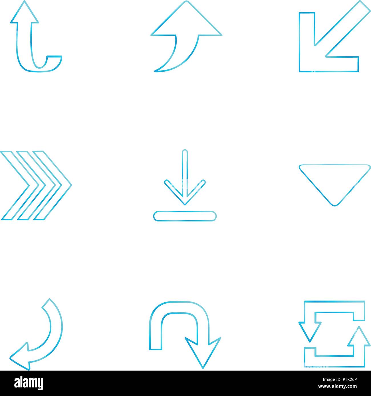 upload , download , back , arrows , directions , left , right , pointer , download , upload , up ...