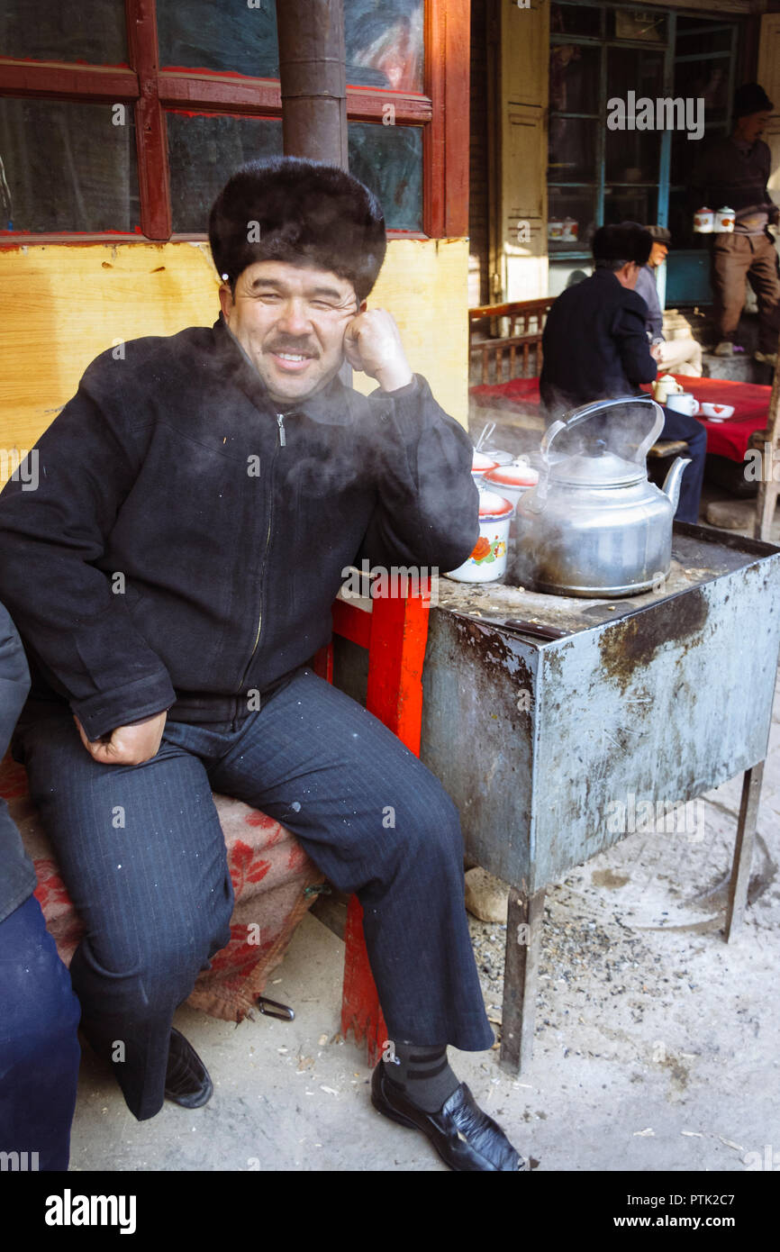 Uyghur hat in kashgar in hi-res stock photography and images - Alamy