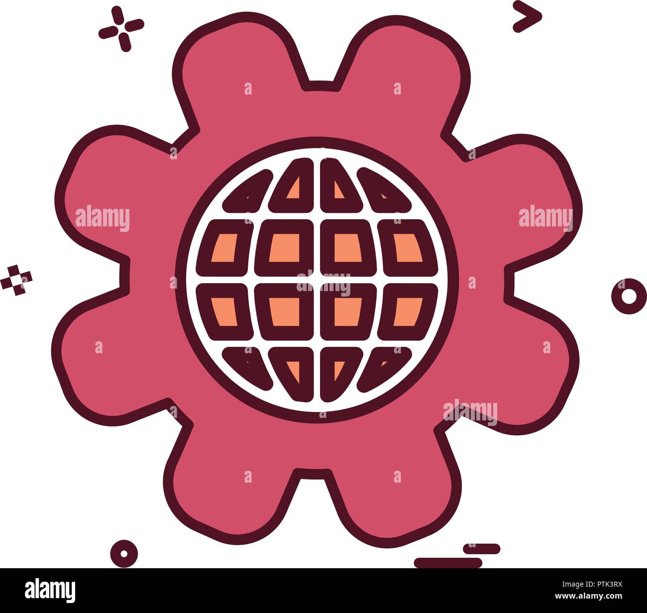 Setting icon design vector Stock Vector Image & Art - Alamy