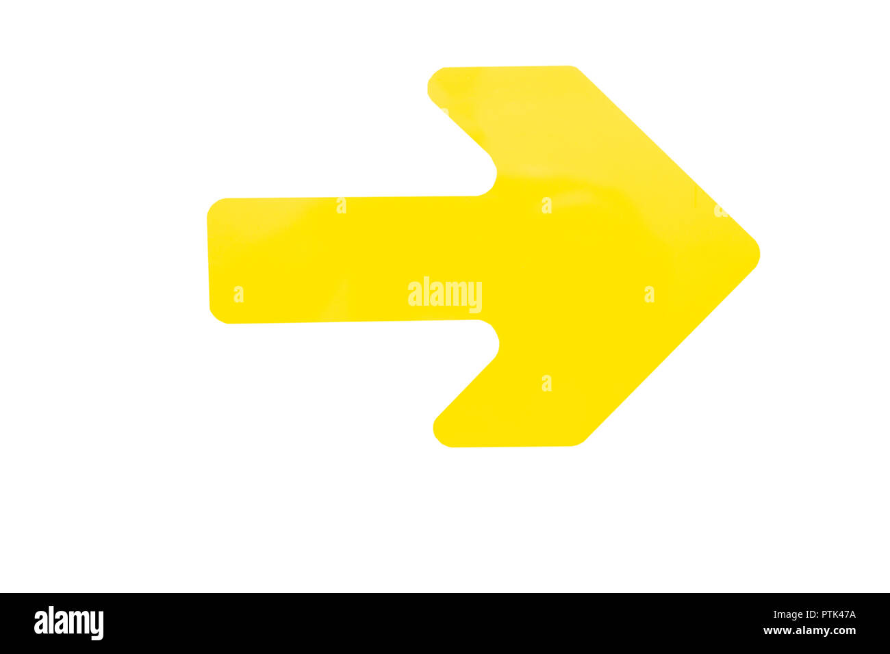arrow pointing in direction Stock Photo - Alamy