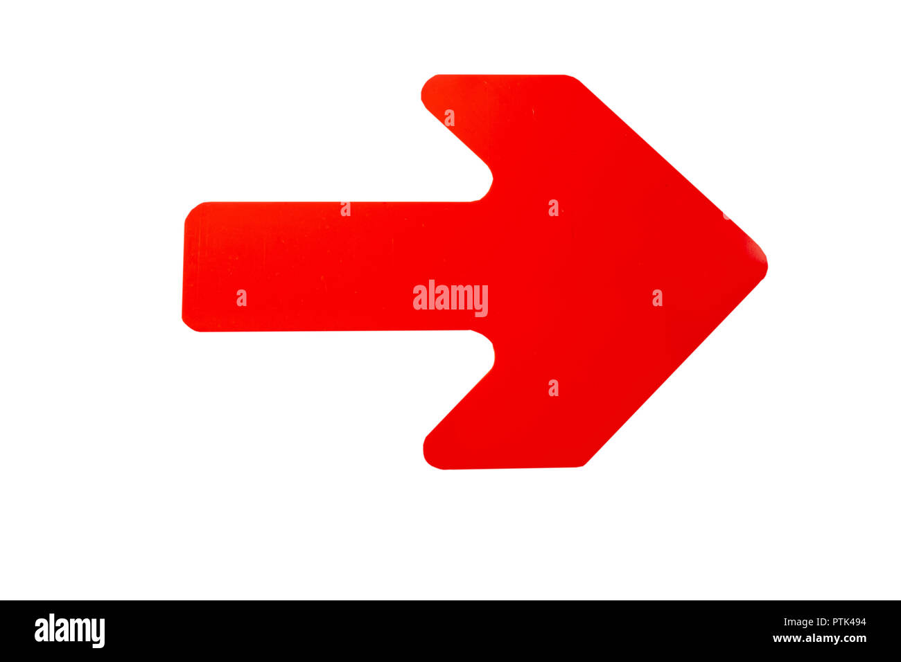 arrow pointing in direction Stock Photo - Alamy