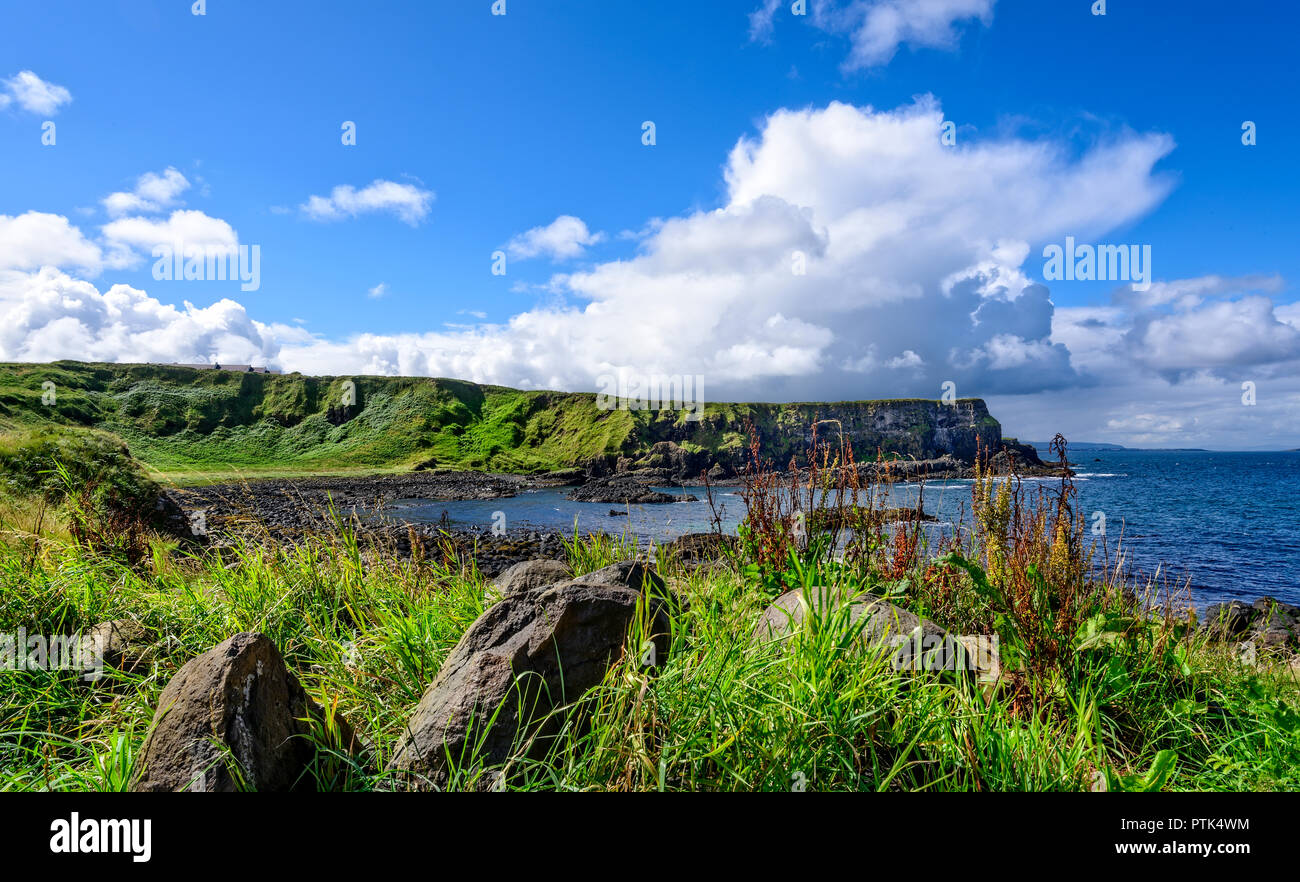 The 20-mile stretch of the Antrim Coastline extending eastward from ...