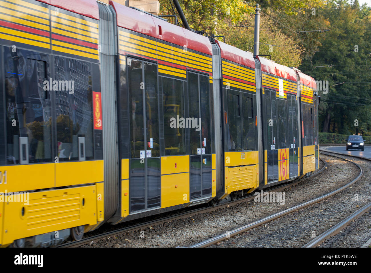 Pesa jazz tram hi-res stock photography and images - Alamy