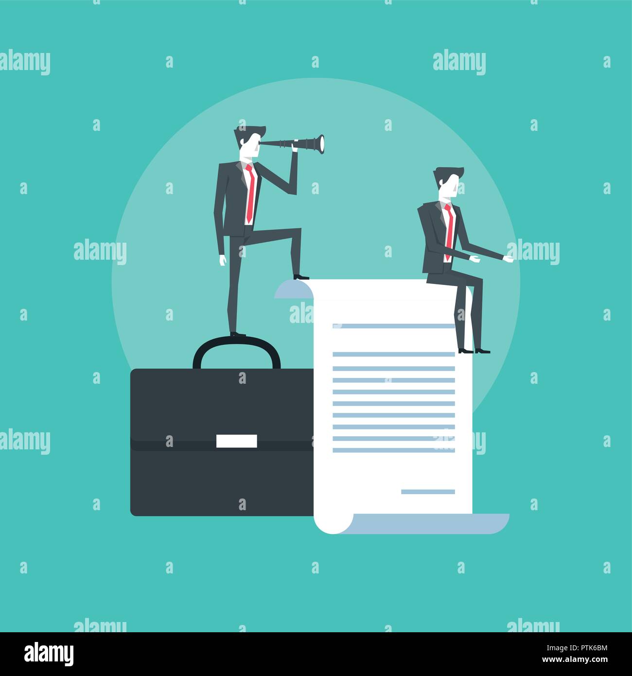 Business partners cartoon Stock Vector Image & Art - Alamy