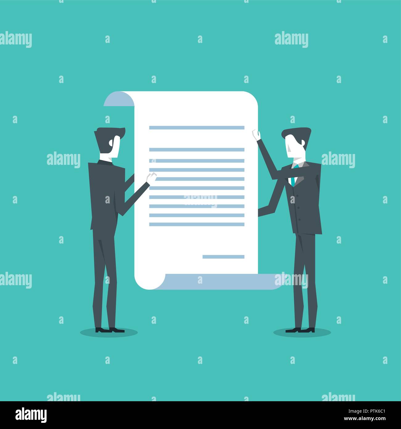 Business partners cartoon Stock Vector Image & Art - Alamy
