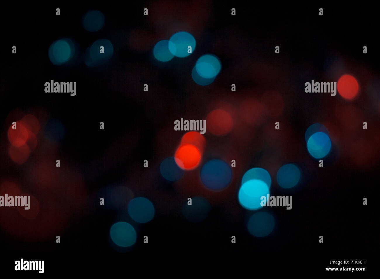 Defocused lights on black background Stock Photo - Alamy