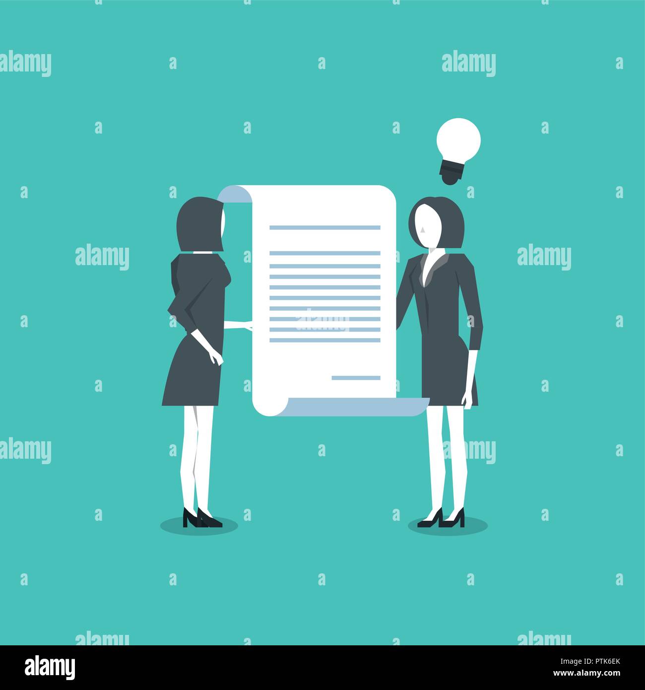 Business partners cartoon Stock Vector Image & Art - Alamy