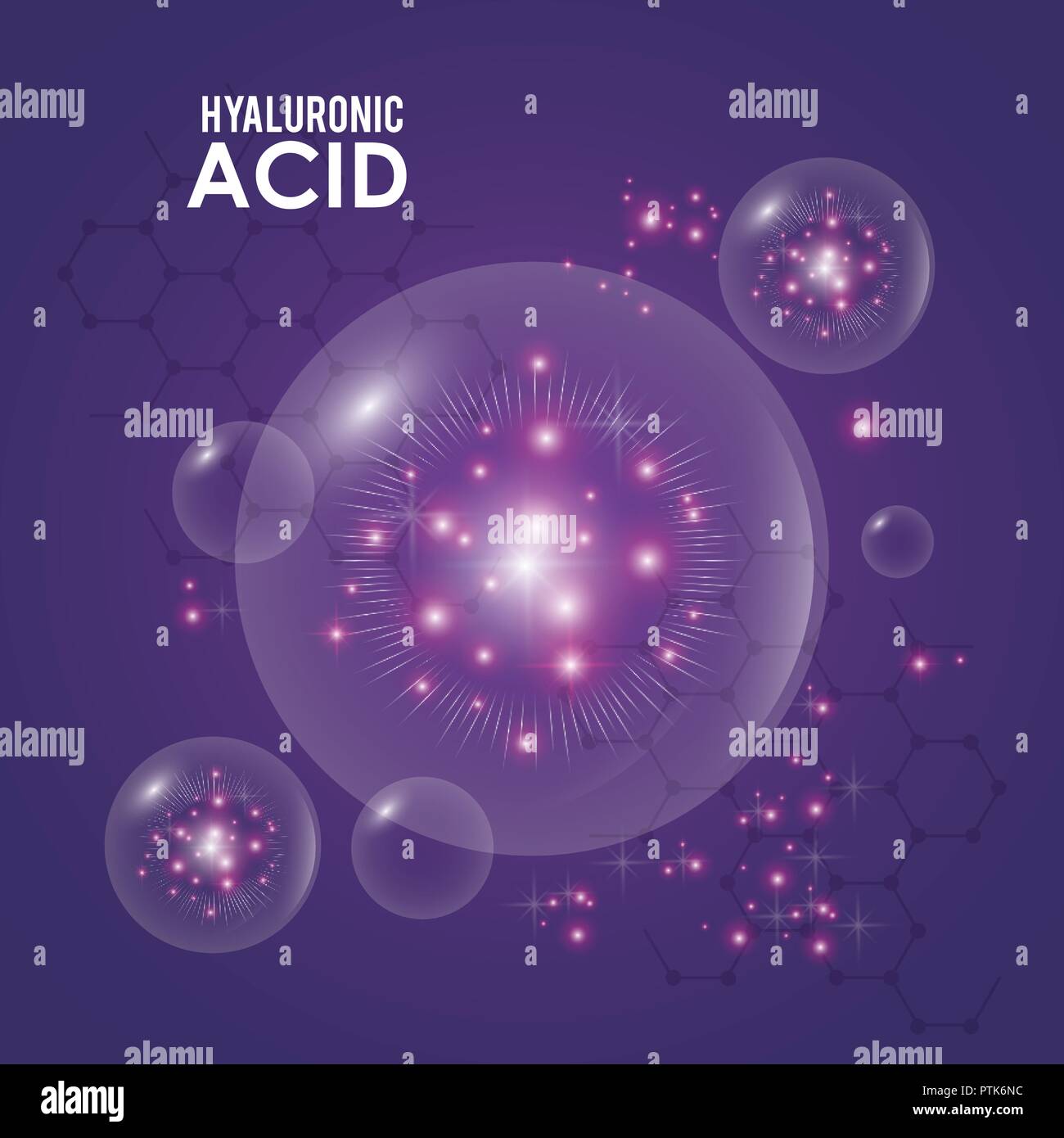 hyaluronic acid filler injection infographic Stock Vector Image & Art ...