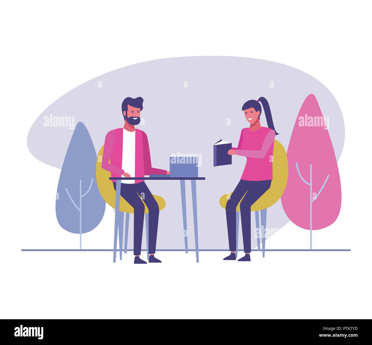 Friends knowledge Cut Out Stock Images & Pictures - Alamy