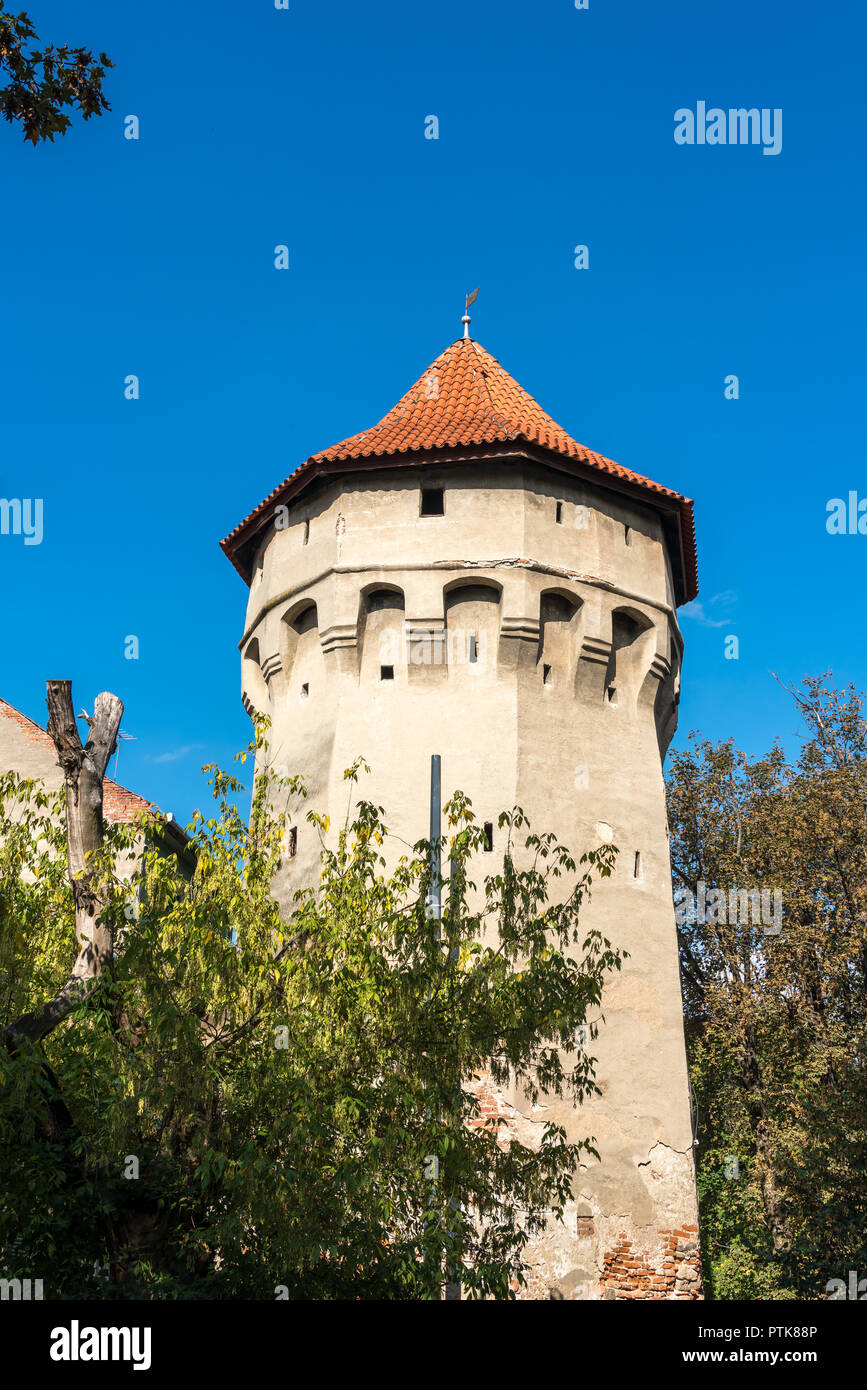 SIBIU, TRANSYLVANIA/ROMANIA - SEPTEMBER 16 : Exterior view of a ...