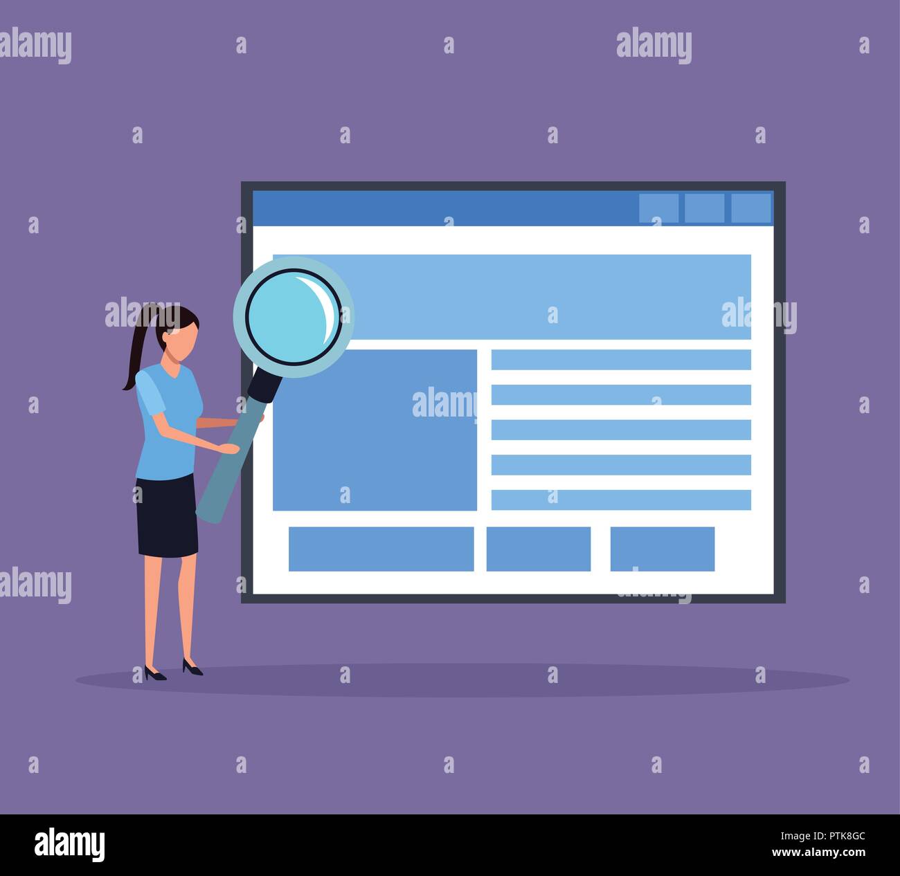 Business person presenting cartoon Stock Vector Image & Art - Alamy