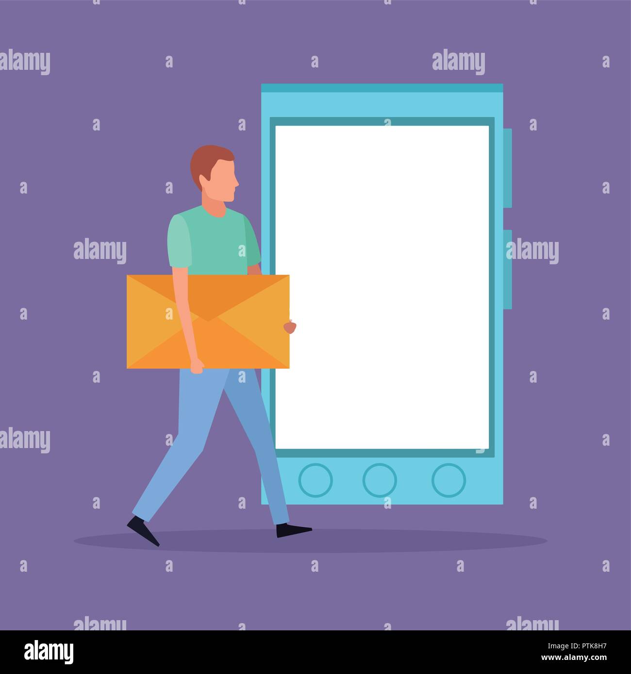 Business person walking cartoon Stock Vector Image & Art - Alamy