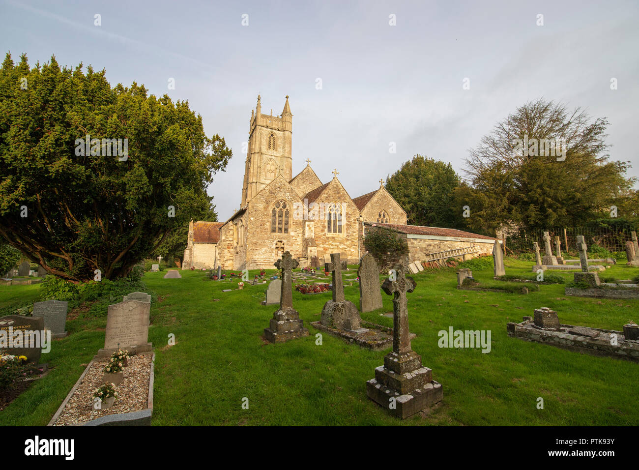 All Saint`s Church, Publow, Bristol Stock Photo - Alamy