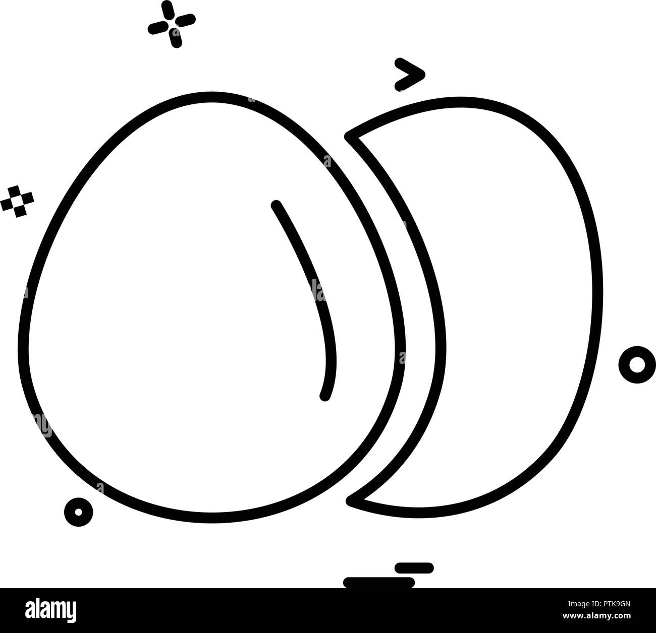 Egg icon design vector Stock Vector Image & Art - Alamy