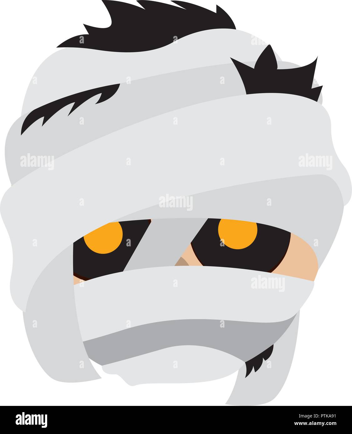 Cartoon halloween mask Stock Vector Image & Art - Alamy