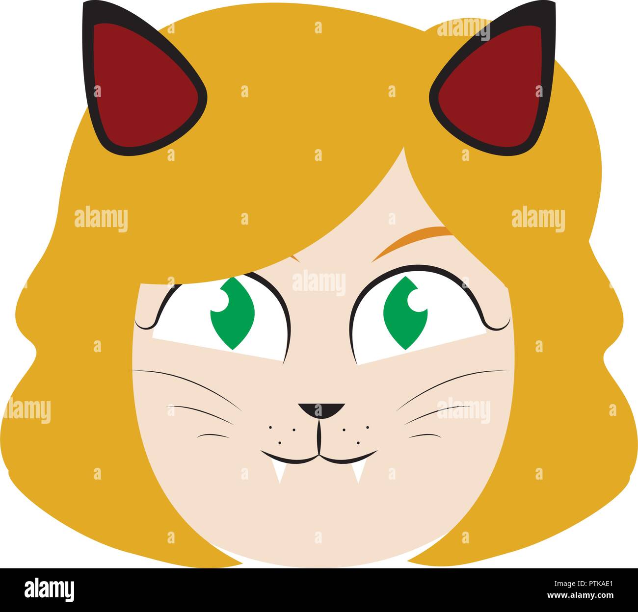 Cartoon halloween mask Stock Vector Image & Art - Alamy