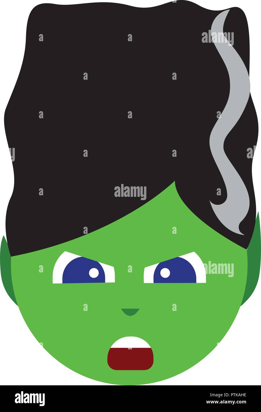 Cartoon halloween mask Stock Vector Image & Art - Alamy