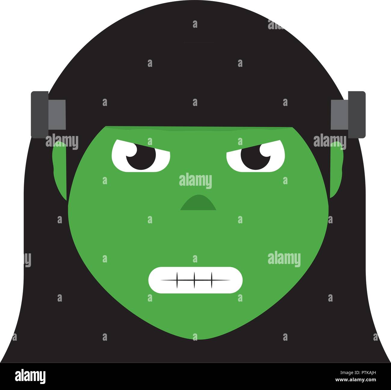 Cartoon halloween mask Stock Vector Image & Art - Alamy