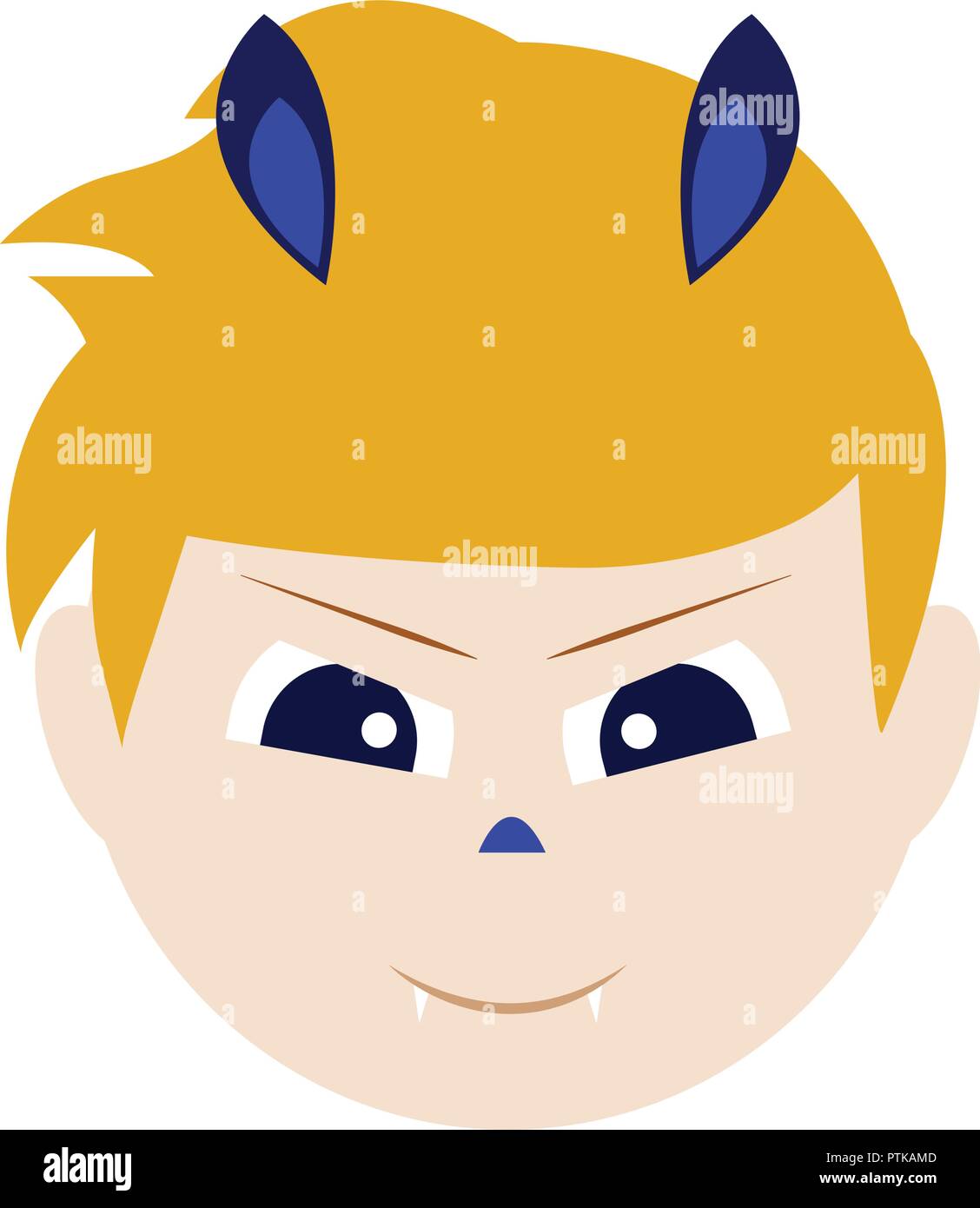 Cartoon halloween mask Stock Vector Image & Art - Alamy