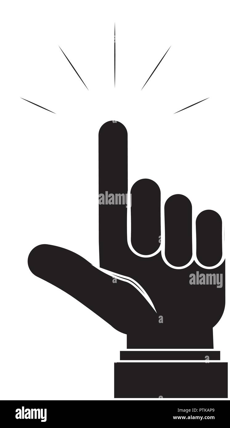 hand and idea Stock Vector Image & Art - Alamy