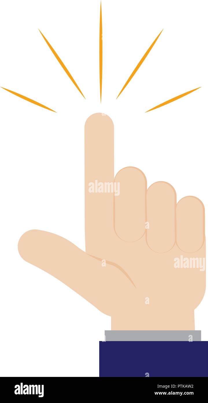 hand and idea Stock Vector Image & Art - Alamy