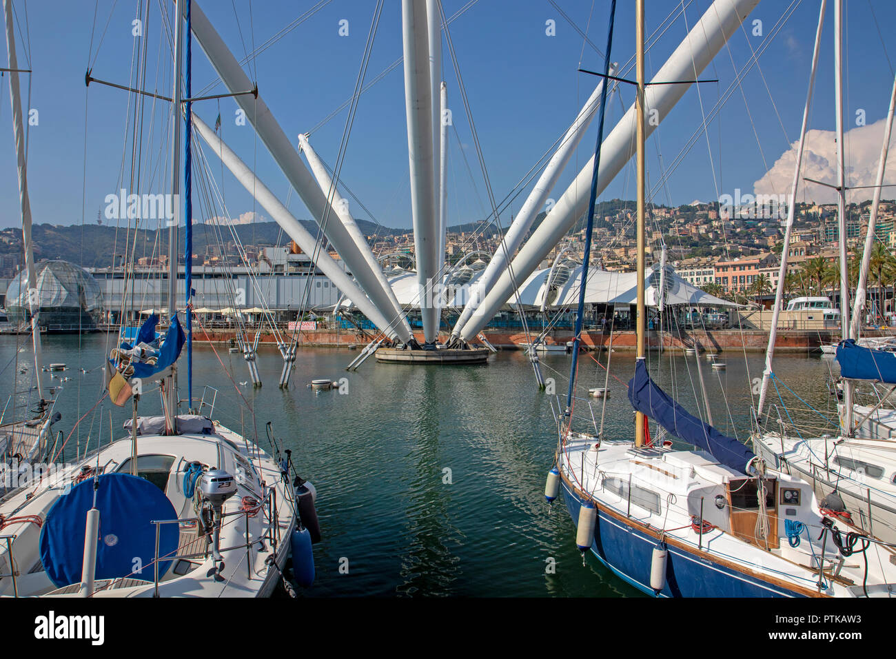 Port of Genoa Stock Photo - Alamy