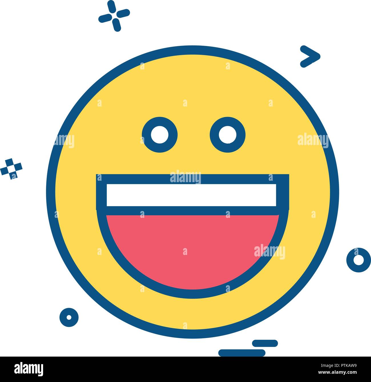 Yahoo icon design vector Stock Vector Image & Art - Alamy
