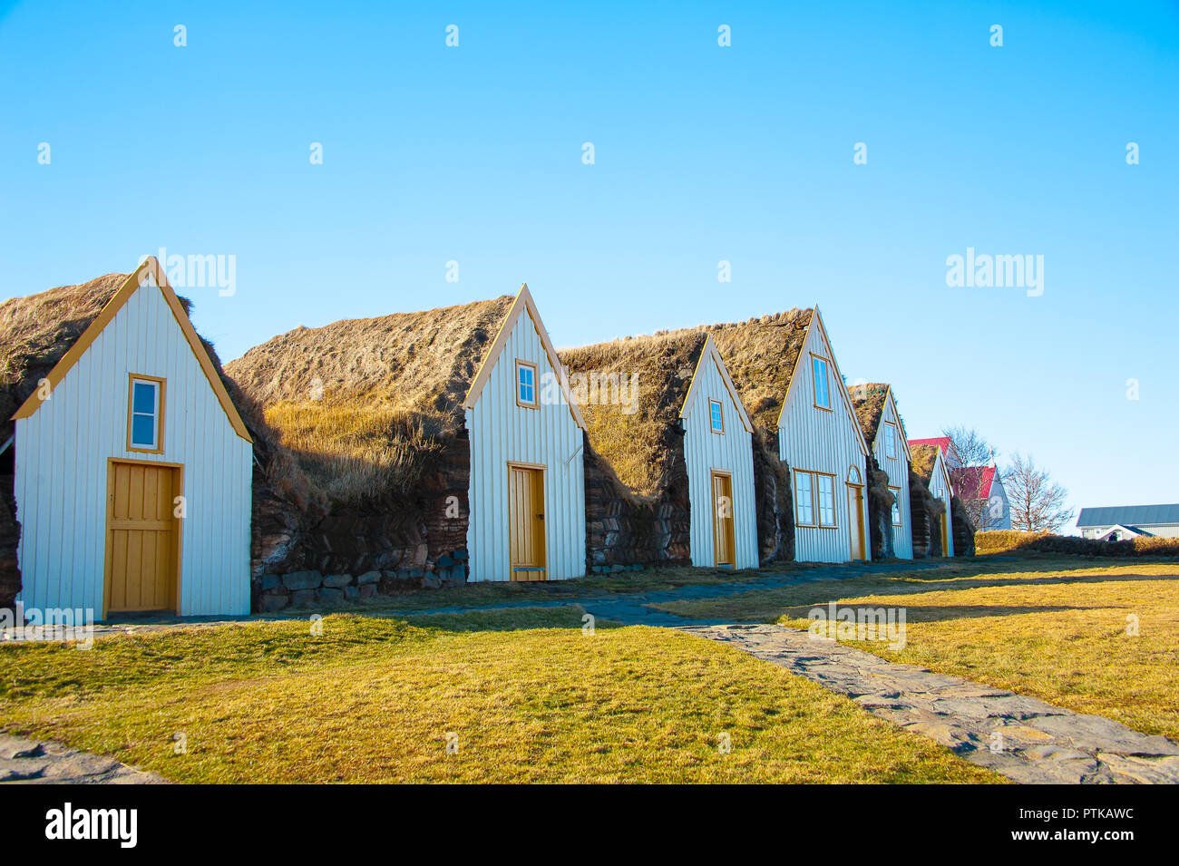 Turf farmhouse iceland hi-res stock photography and images - Alamy