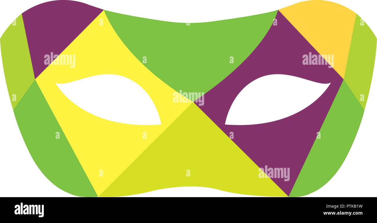 Colorful Carnival Mask Stock Vector Image & Art - Alamy
