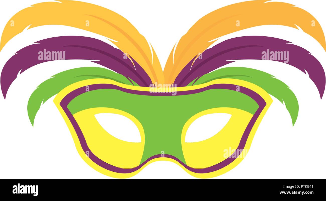 Colorful Carnival Mask Stock Vector Image & Art - Alamy