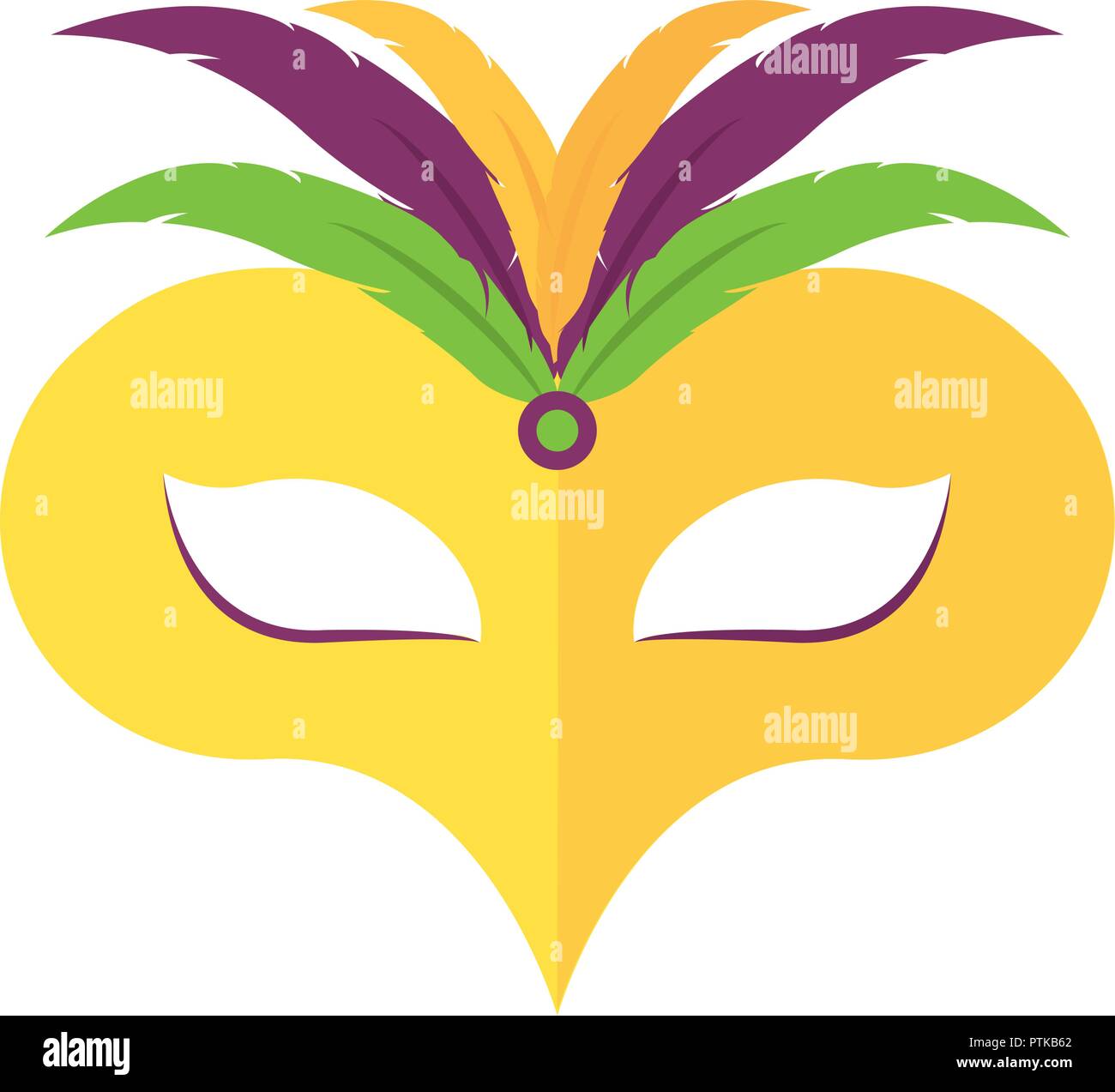 Colorful Carnival Mask Stock Vector Image & Art - Alamy