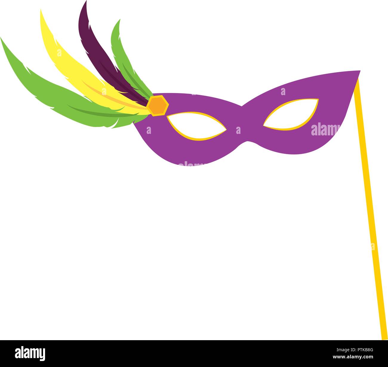 Colorful Carnival Mask Stock Vector Image & Art - Alamy